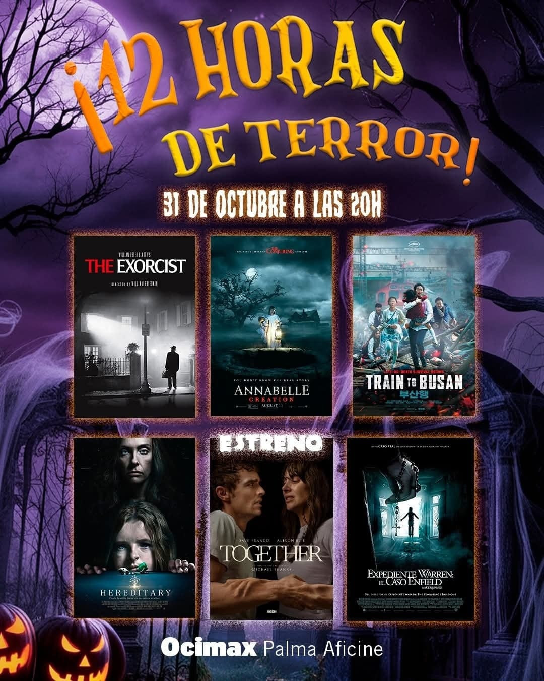 12 Hours of Terror (Ocimax Palma) - The Calendar Mallorca